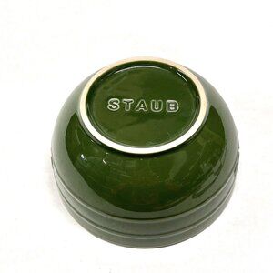 Staub | Dining | Staub Bowl Basil Green Rare Discontinued Color Larger ...
